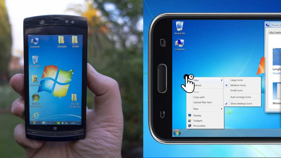 App to bring Classic Windows 7 Computer Experience to Your Smartphone ...